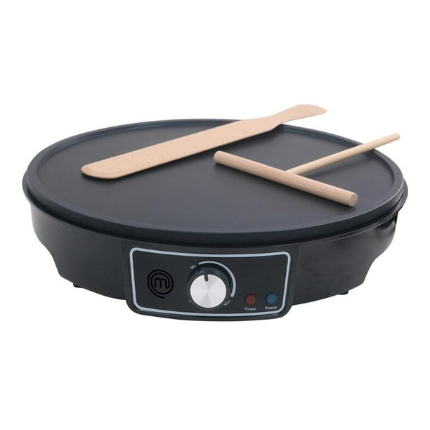 Crepera MasterChef Eléctrica Premium Negro | Bodega Aurrera en línea