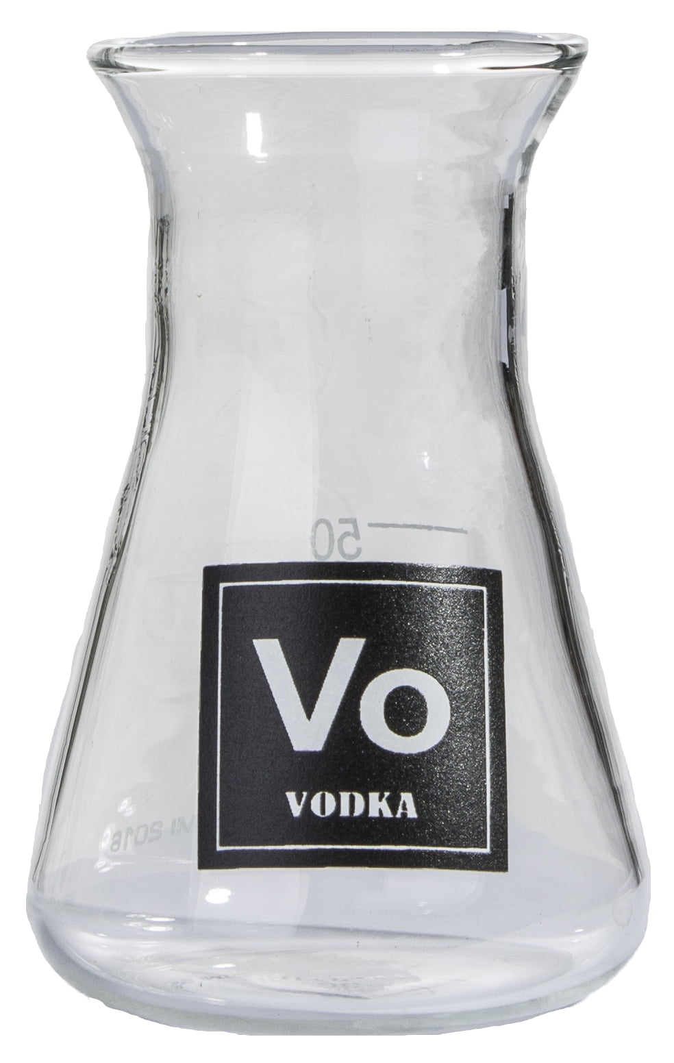Funny Periodic Table Style Beaker Erlenmeyer Flask Shaped 50ml Shot ...