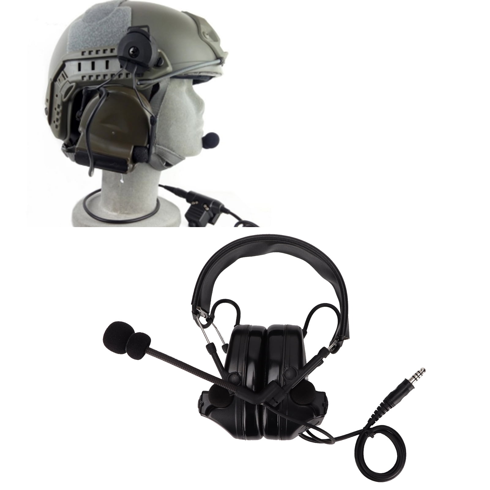 Click here for Fugacal Tactical Headset  Noise Reduction Talkie H... prices