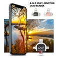 NEW_2024 NEW Multi Port 4 in 1 Universal Card Reader, Portable Memory ...