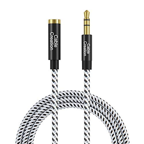 CableCreation 3.5mm Headphone Extension Cable 10ft, 3.5mm Male to ...