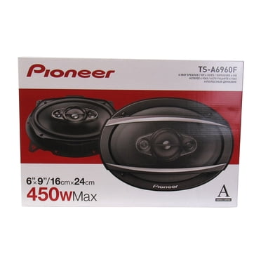 4x Pioneer TS-A4670F 4x6" 4-way 420W Total Max Power Midrange Coaxial ...
