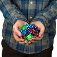 Brybelly Set of 100 Count 19mm Red Dice - Game Pack for Casino, Craps ...