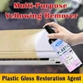 100ml Plastic Yellowing Remover Spray, White Restorer for Appliance ...