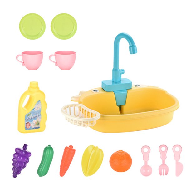 Visland 1 Set Funny Kitchen Supplies Toy Durable Plastic Automatic 180 ...