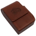 Cigarette Storage Organizer Genuine Leather Tobaccos Pouch Lighter ...