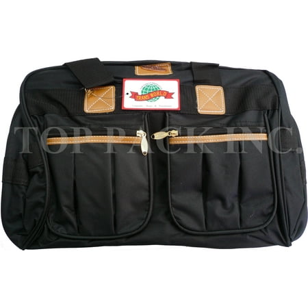 Transworld - 40" Expandable Rolling Duffel Bag Wheeled Spinner Suitcase ...