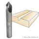 Whiteside 60 Degree V-Groove Router Bit (1/4") - Walmart.com