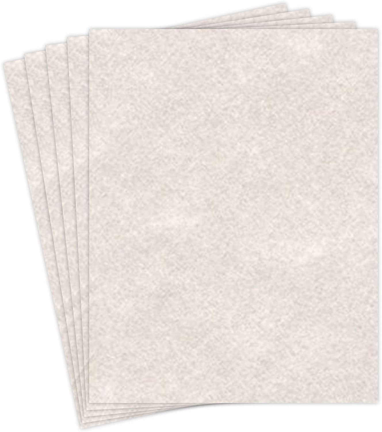 Stationery Parchment Recycled Paper | 65Lb Cover Cardstock | 8.5” x 11 ...