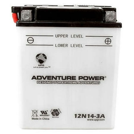 Upg 41545 12N14-3A Conventional Power Sports Battery - Walmart.ca