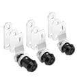 2pcs Secure Tool Box Locking Mechanism Steel Cabinet Security with Hook ...