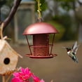 Bird Feeder Set Copper Bird Feeder Plus Wild Bird Feeder Installation ...
