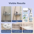 Scale Remover Bathroom Cleaner Foam Spray,Powerful Descaler for Hard ...