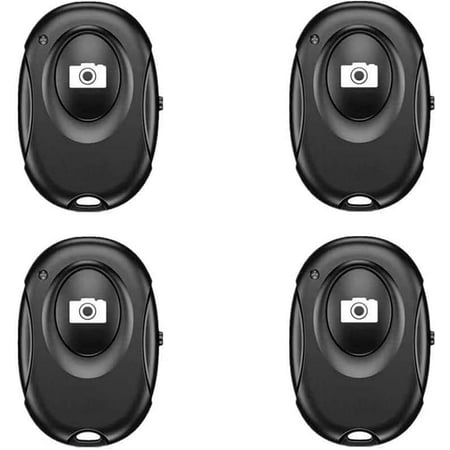 4 Pack Bluetooth Shutter Remote Apply to Every Phone, Bluetooth Camera ...