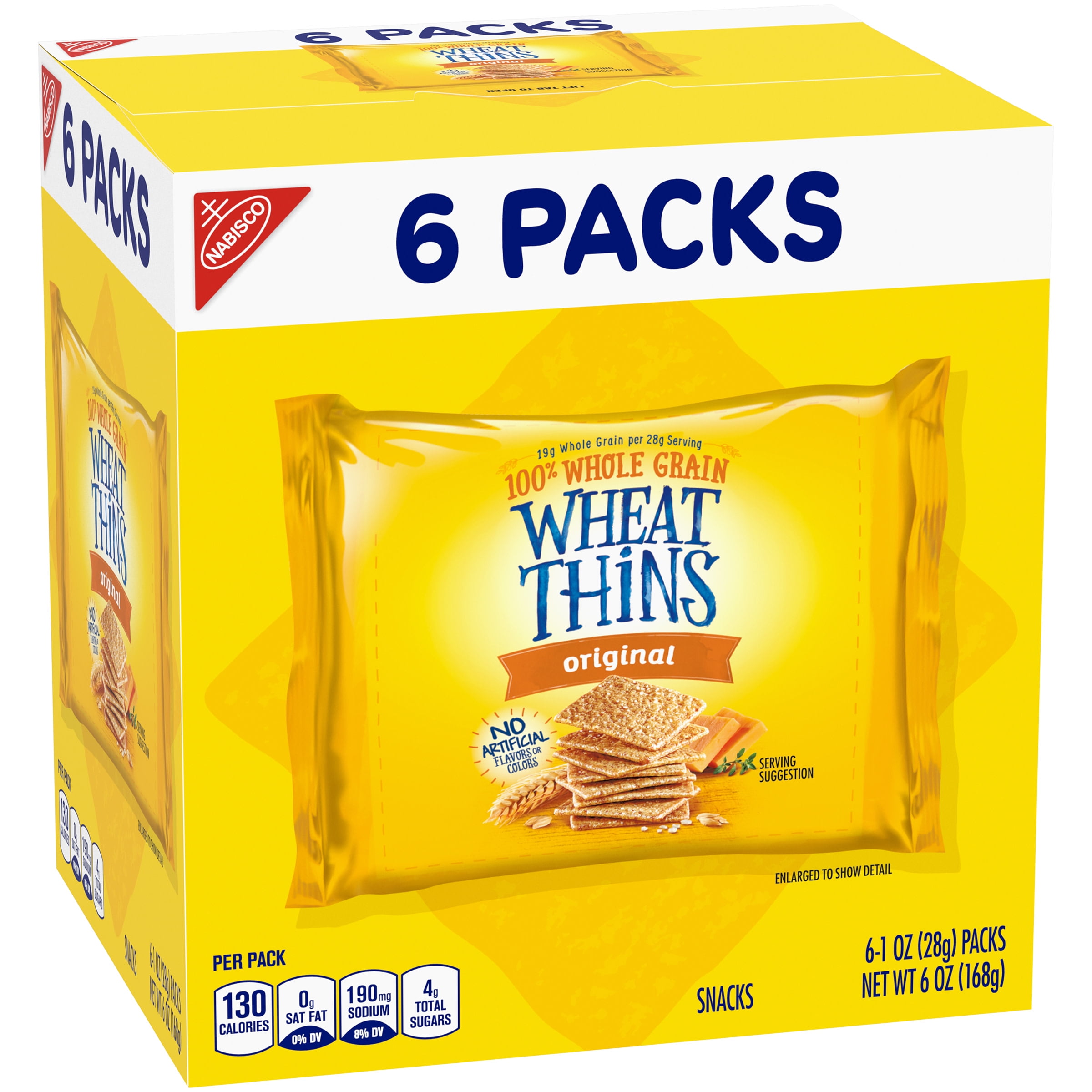 Wheat Thins Box Front And Back