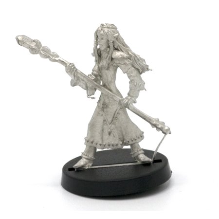 Stonehaven Elf Mage Miniature Figure (for 28mm Scale Table Top War ...