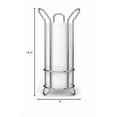 , Chrome Toilet Paper Holder, Freestanding Bathroom Tissue Organizer ...