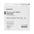 McKesson Frosted Microscope Slides, Pre-cleaned, Non-corrosive, 3 in x ...