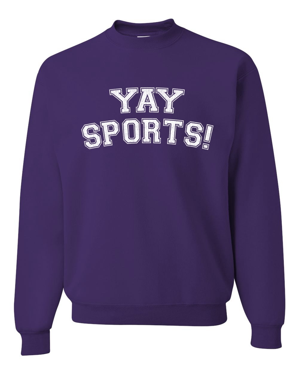 Wild Bobby YAY SPORTS! Sports Unisex Crewneck Graphic Sweatshirt ...