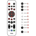 Onn+ Universal 3-Device Remote Black Compatible for TV Streaming ...