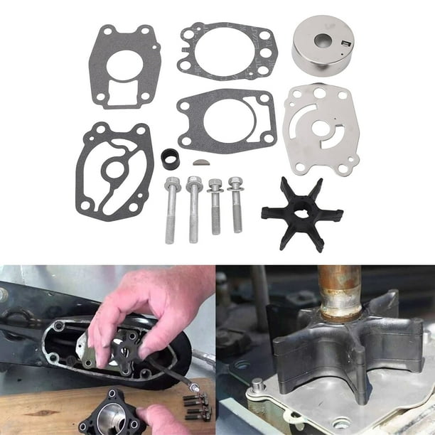 Water Pump Rebuild Set, 6F5 W0078 00 Water Pump Impeller Repair Kit ...