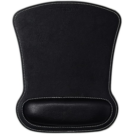 Mouse Pad Wrist Support, Ergonomic Waterproof PU Leather Wrist Rest ...