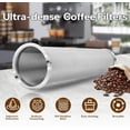 Cold Brew Coffee Filter for Wide Mouth Mason Jar, 304 Stainless Steel ...