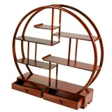 Free Shipping! Oriental Furniture 19"W x 19"H Rosewood Mingei Display ...