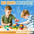 Strictly Briks Big Briks Brick Construction Set, 204 Pieces - Walmart.com
