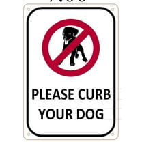 Please Keep Dogs off Grass Red Sign - Walmart.com
