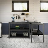 Systembuild Evolution Nebula 5-Shelf Toolless Steel Garage Storage ...