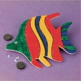 Tropical Fish Wood Magnet Craft Kit (Pack of 12) - Walmart.com