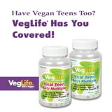 VegLife Vegan Kids Multiple | Berry Flavor Chewable Multivitamin ...