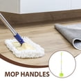 BESTYASH Detachable Mop Pole Mop Sticks Adjustable Height Plastic Green ...