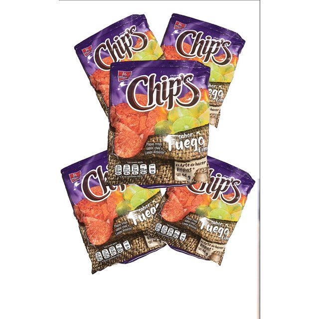 Barcel Chips Fuego- Fire and Lime Flavor - Walmart.com