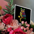 3drose, Cool Artistic Owl Sitting on the Moon Art, 6 Greeting Cards ...
