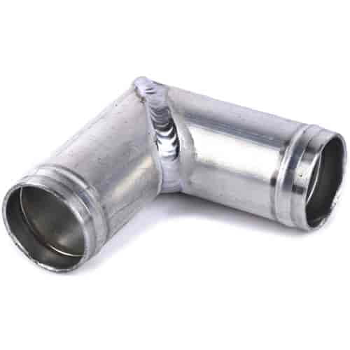 JEGS 511175 Aluminum Radiator Hose Connector 90 Degree Elbow 3 in. Leg ...