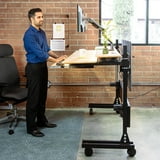 VersaDesk® Foundry Bench® 60" x 30" Height Adjustable Standing Desk ...