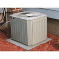 Flat Rock Rain Barrel and AC Unit Paver Patio Pad 24x24 Natural ...