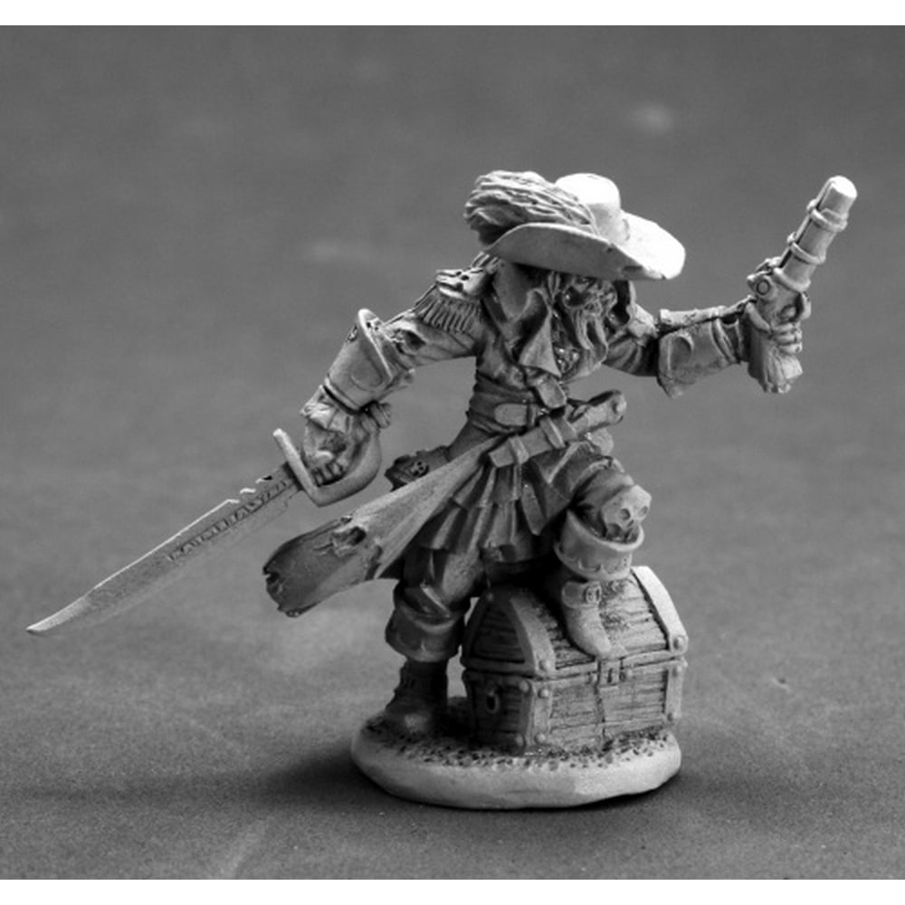 reaper miniatures captain razig undead pirate 03615 dark heaven ...