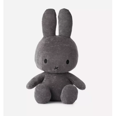 Miffy the Bunny Cute Kids Plushie Animal, Off-White Corduroy Stuffed ...