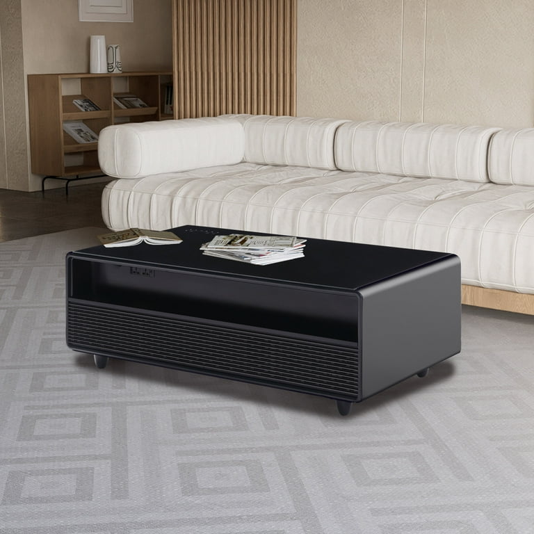 Coffee table with built in speakers store