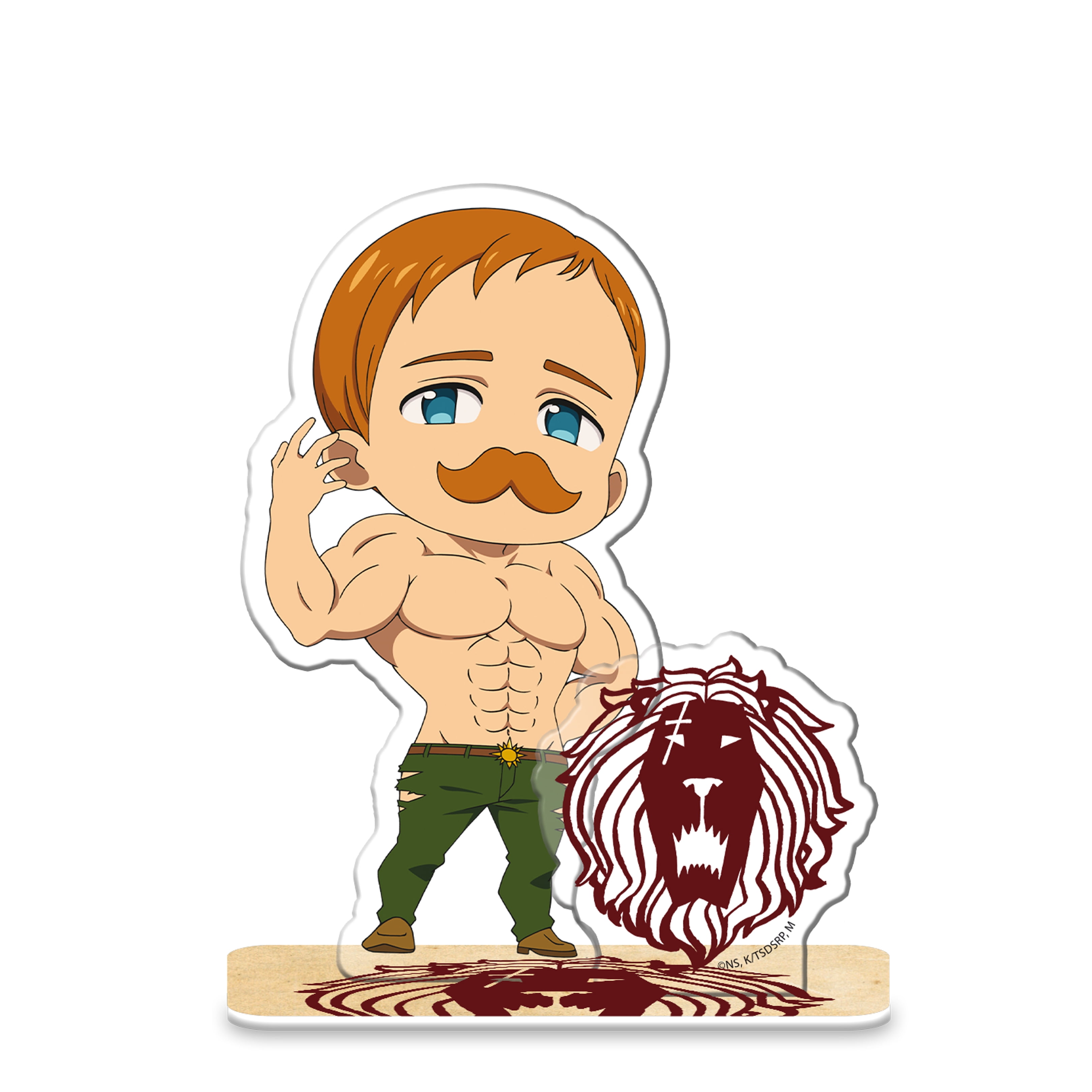 ABYstyle The Seven Deadly Sins Escanor Acryl® Figure - Walmart.com