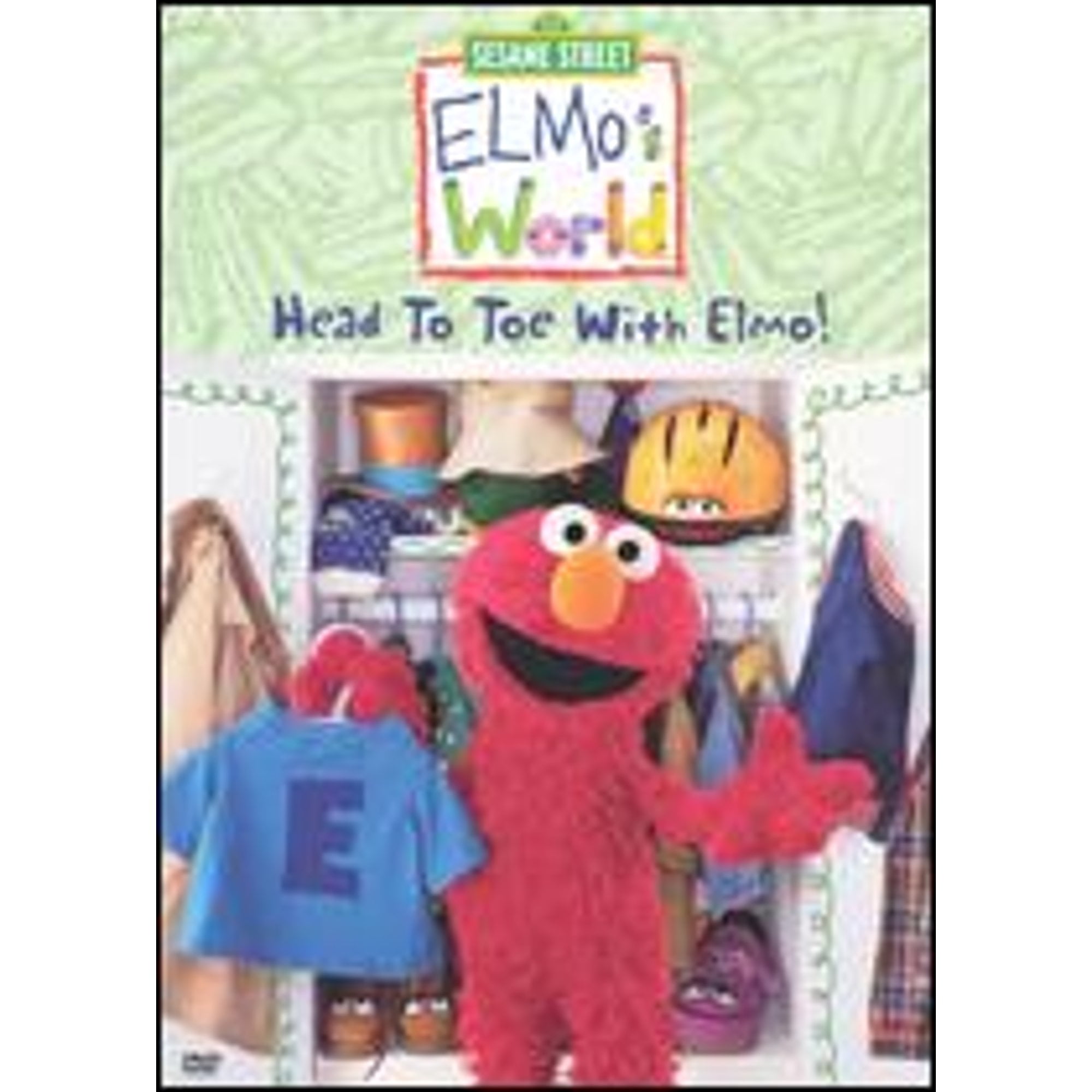 Sesame Street Elmos World Head To Toe With Elmo Pre Owned Dvd