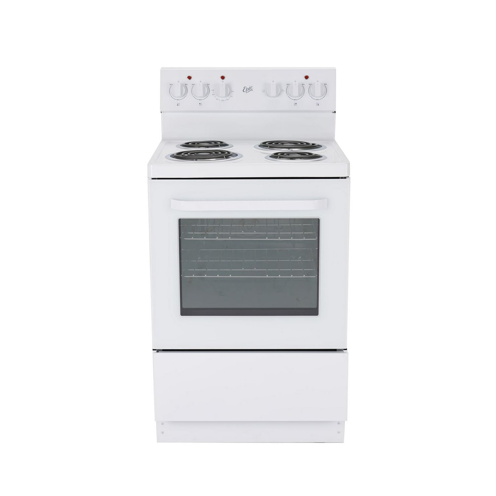 Click here for Epic White 24 Electric Range prices
