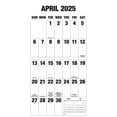Carousel Calendars, Big Letters Big Numbers 2025 Wall Calendar ...