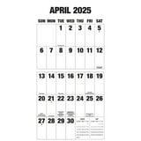 Carousel Calendars, Big Letters Big Numbers 2025 Wall Calendar ...