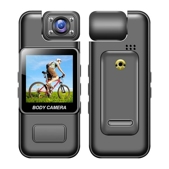 4K Body Camera with Audio and Video Recording Wearable Body Cam Mini ...