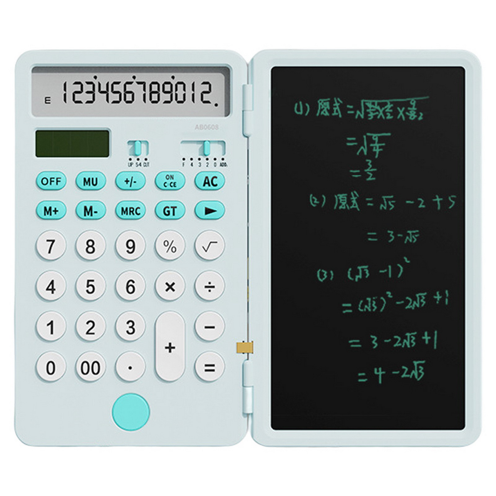 Handwriting Tablet Calculator- 1 Set, One-key Clear Screen Design ...