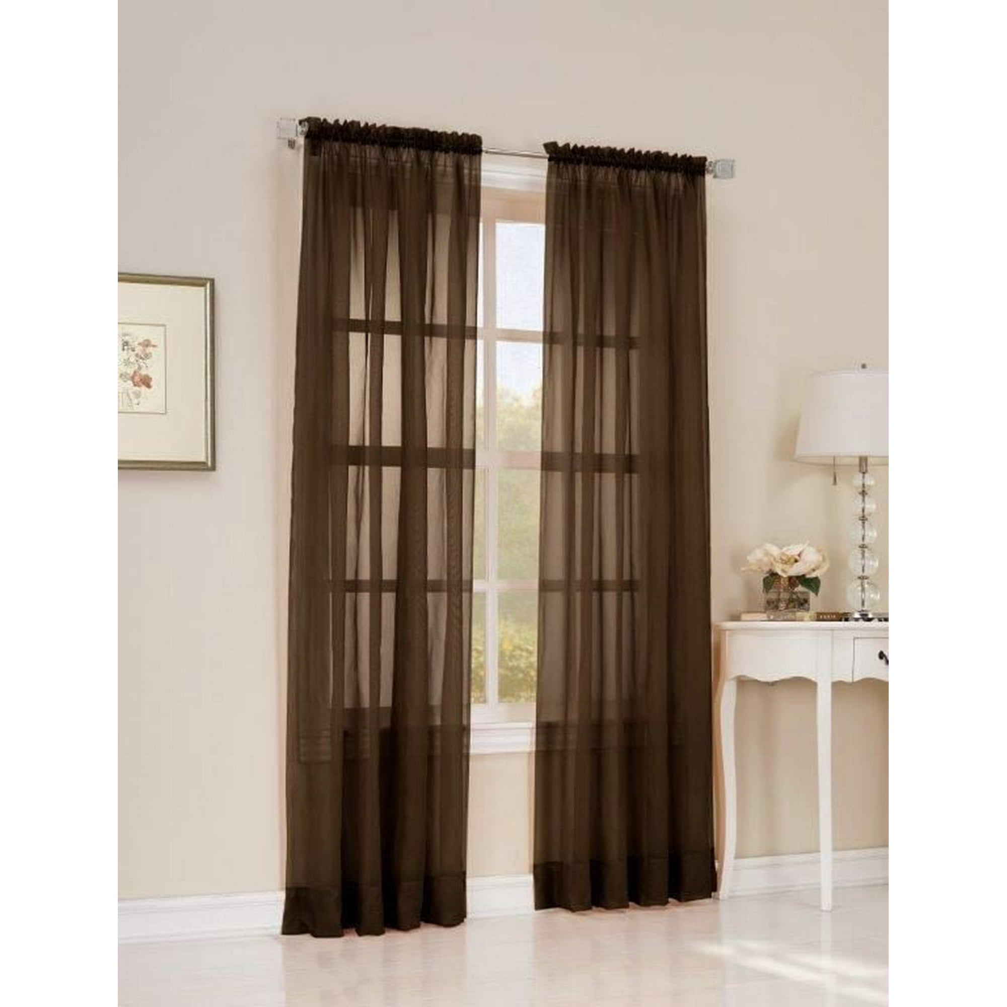 Click here for No. 918 Voile Pole Top Curtains prices